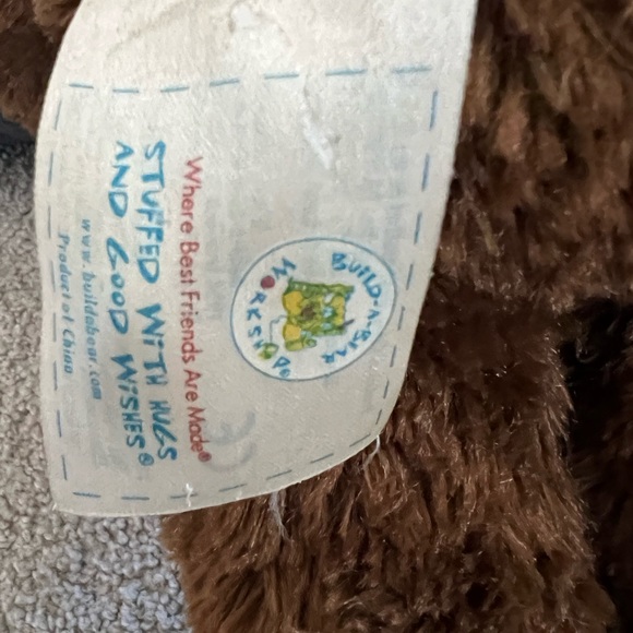 Build-A-Bear | Toys | Vintage Build A Bear Workshop Dark Brown Bear Teddy Plush Stuffed ...